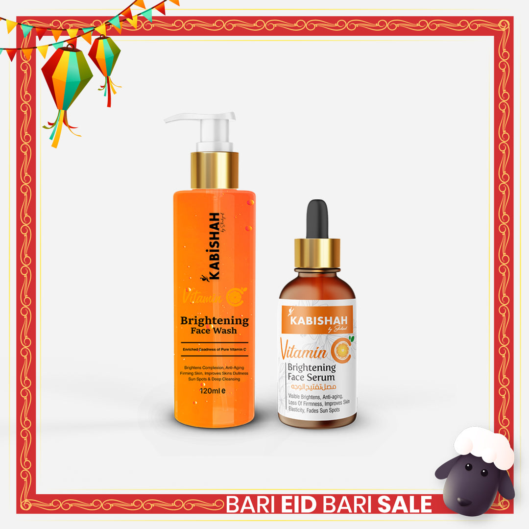 Best Vitamin C Boost Duo for Glow & Even Skin Tone | Kabishah
